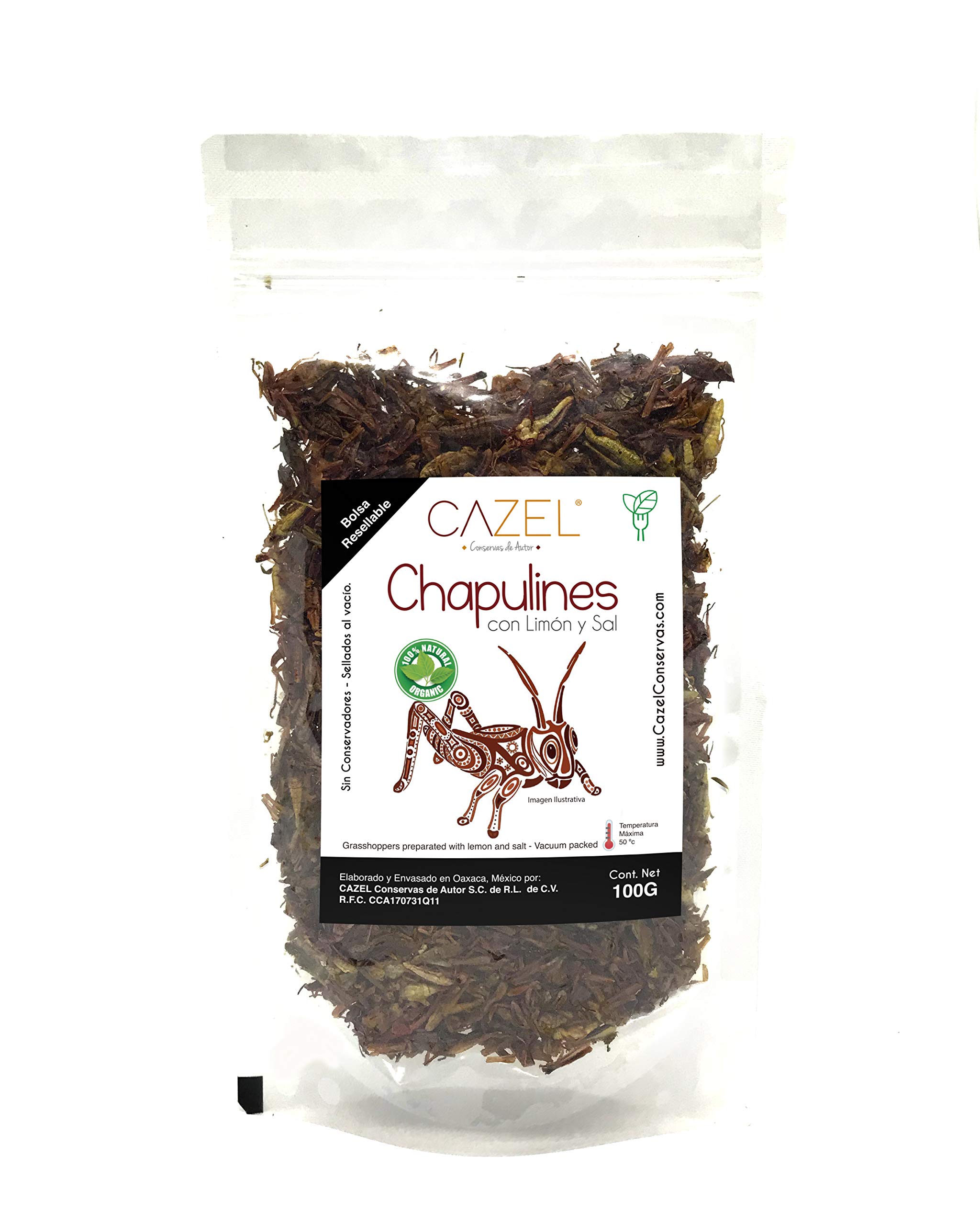 Chapulines Oaxaqueños Sal y Limón 1KG : Amazon.com.mx: Alimentos y Bebidas