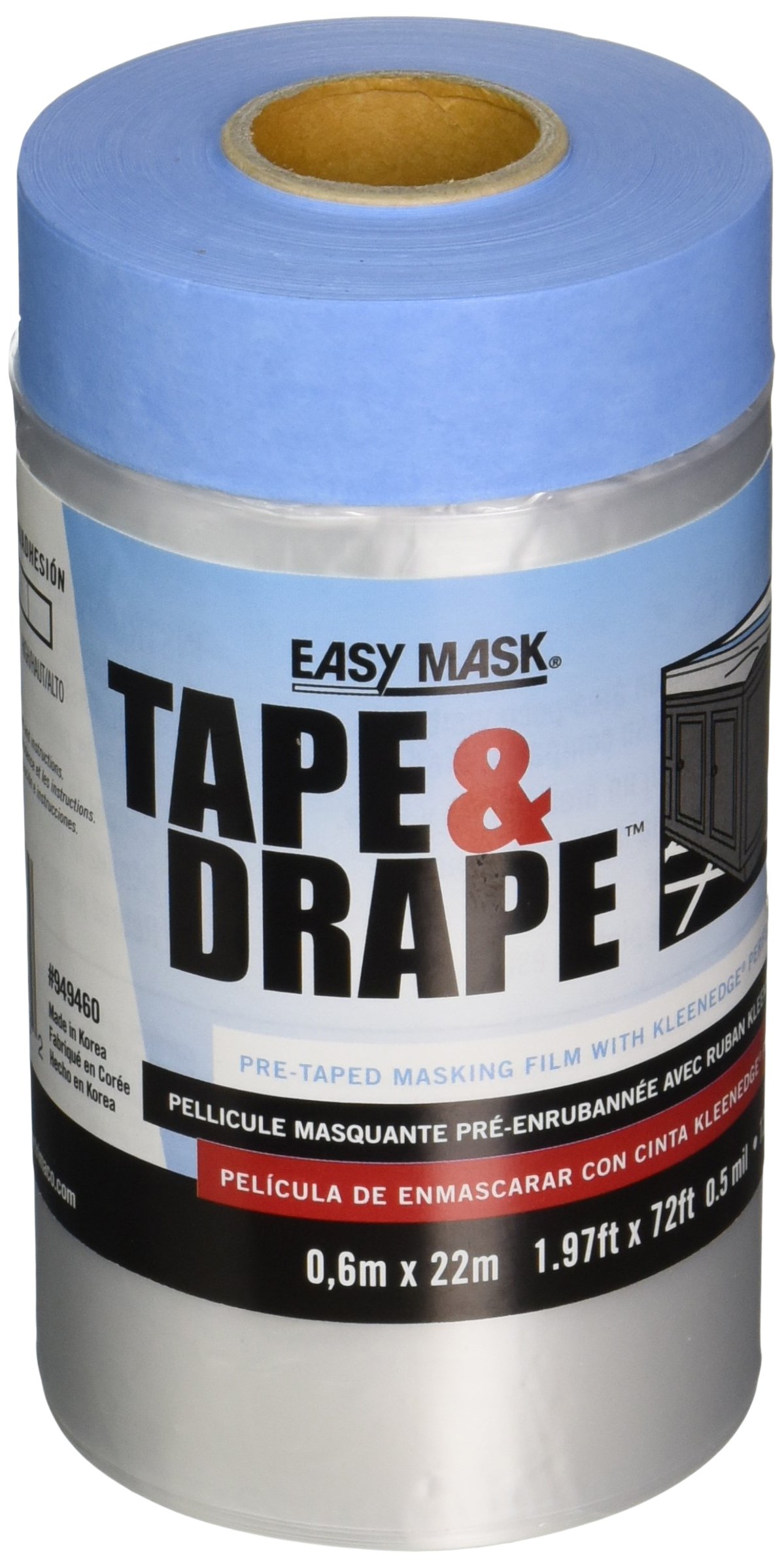 EASY MASK 949460, Clear - Plastic Film - Amazon.com