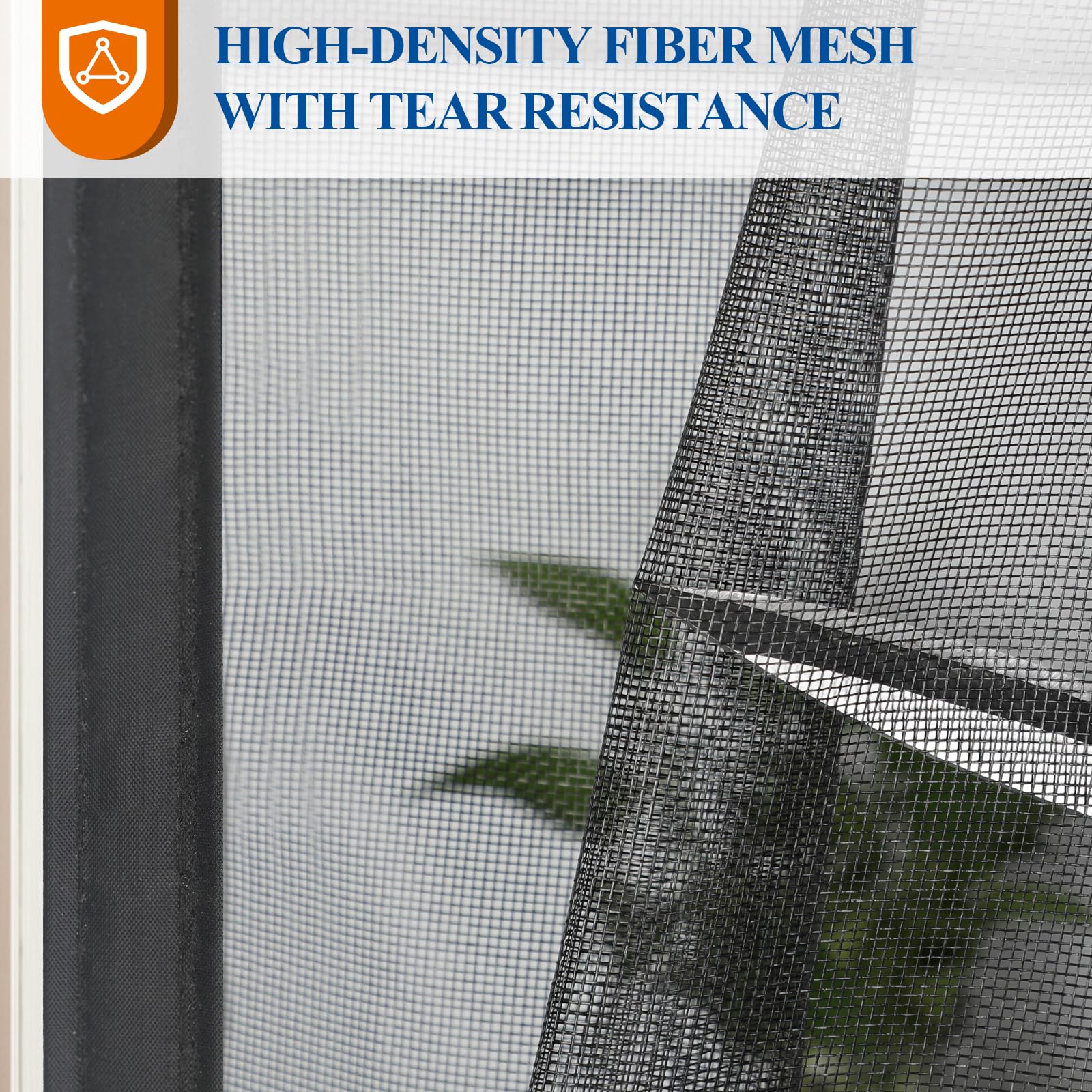 Snapklik.com : Magnetic Screen Door Fit Door Size 34 X 82 In, Screen ...