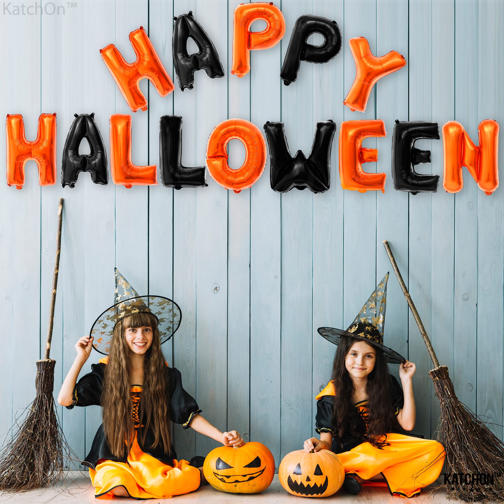 Snapklik.com : Happy Halloween Balloons Banner - 16 Inch, Pack Of 14 ...