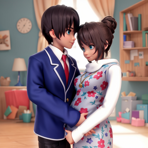 Anime Family Motherhood Chronicles Virtual Pregnant Mother - Pregnant ...