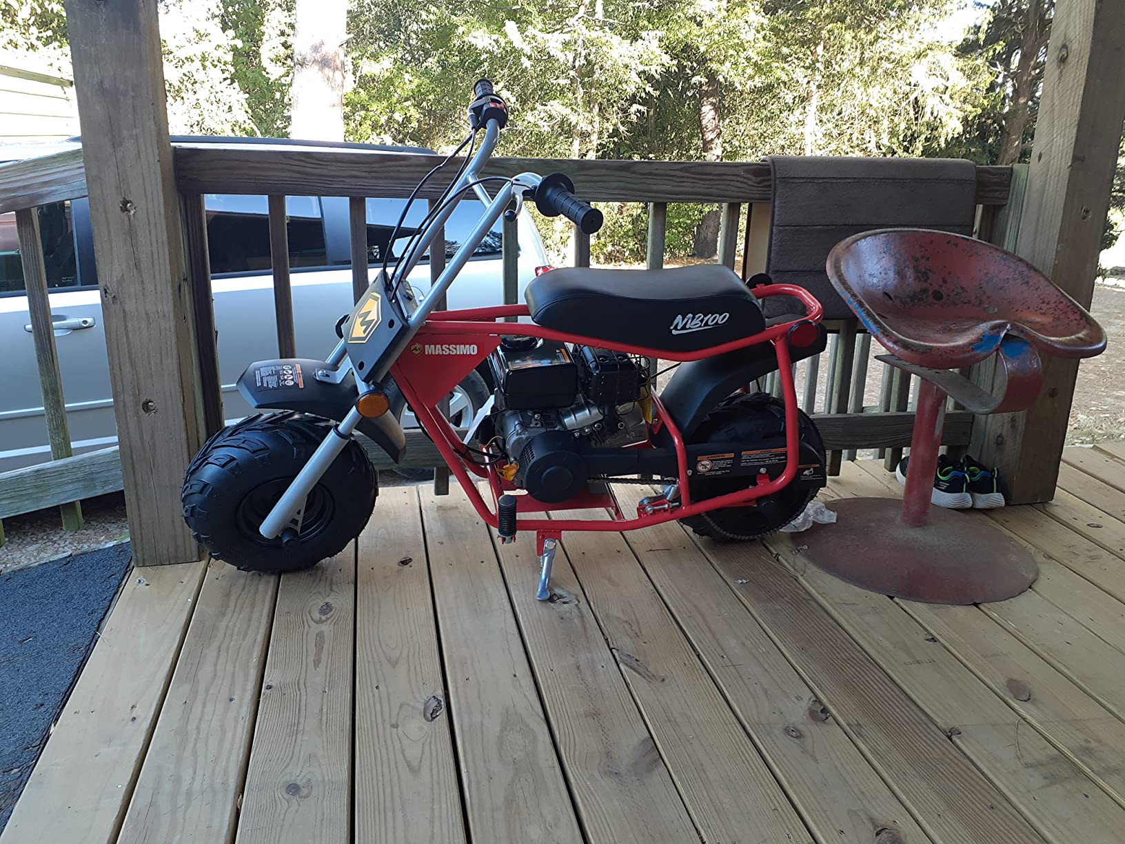 $50/mo - Finance Massimo MB100 79cc 4-Stroke Gas Powered Dirt Bike, Off ...