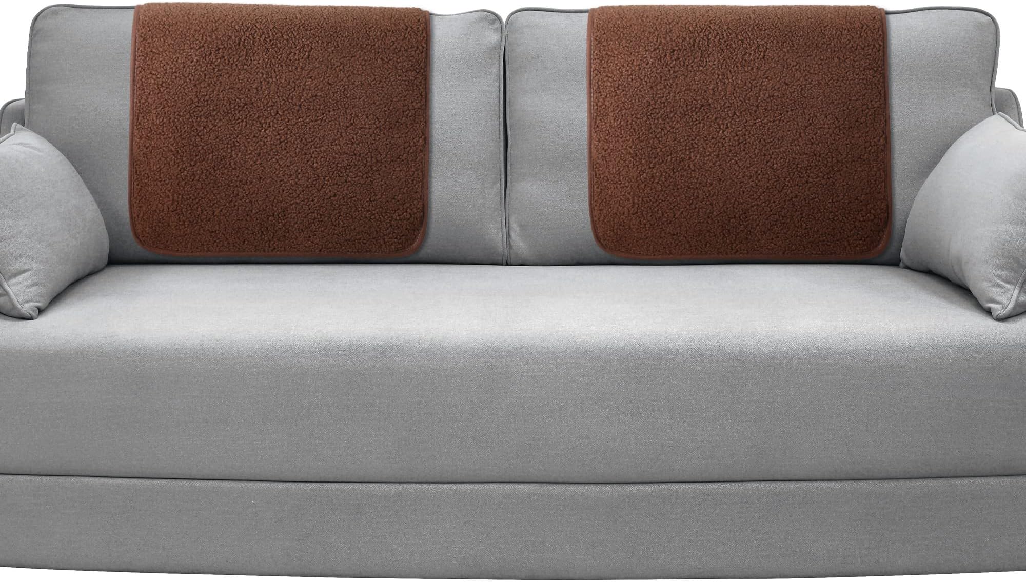 Amazon.com: Frienda 2 Pieces Recliner Headrest Protector Sherpa Headrest Covers for Recliner ...