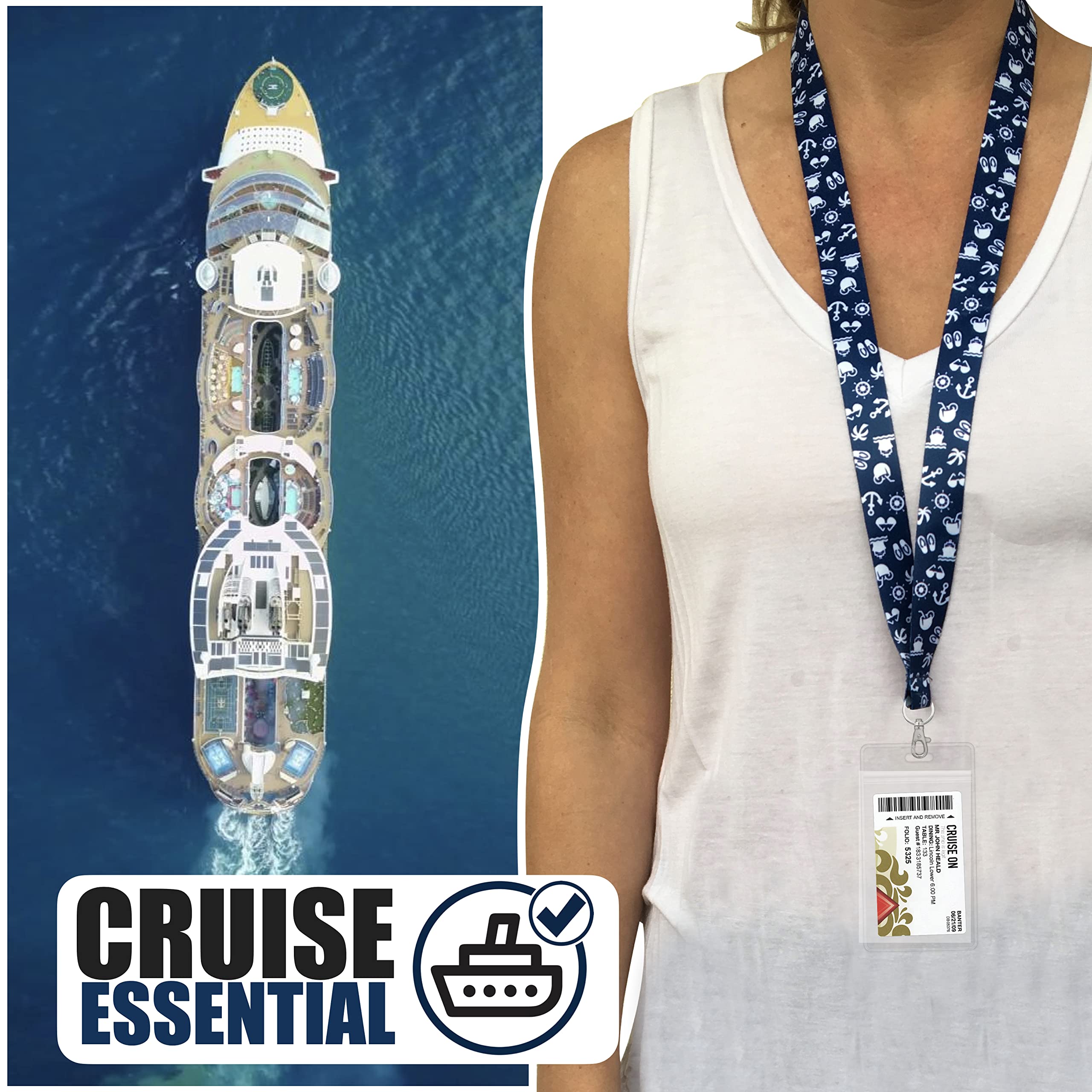 Lanyard For Sea Pass Card Royal Caribbean Cruise On Lanyards For Cruise ...