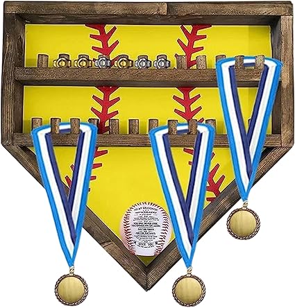 Amazon.com: Baseball Display Case with Ring Holder, Mount Display ...