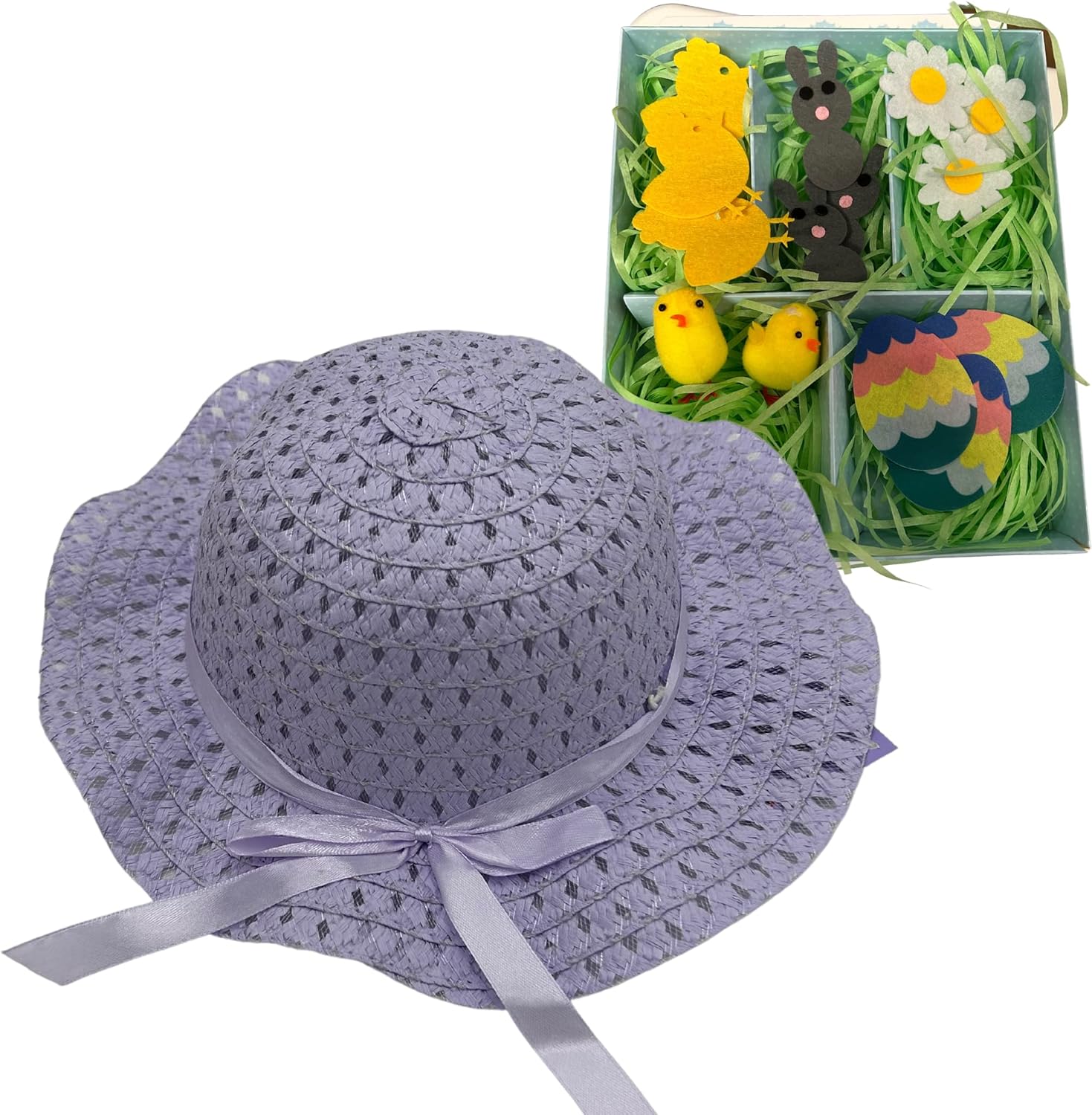 Kids Easter Bonnets | Kids Easter Decoration Kit | Foam Easter Chicks ...