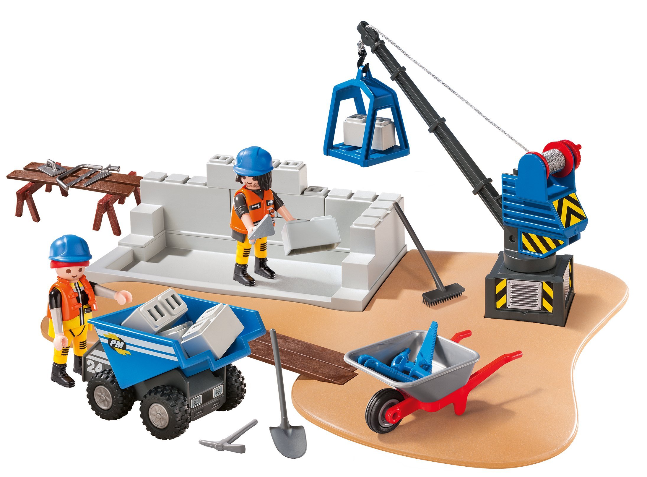 Playmobil Construction Site Super Set- Buy Online in India at ...