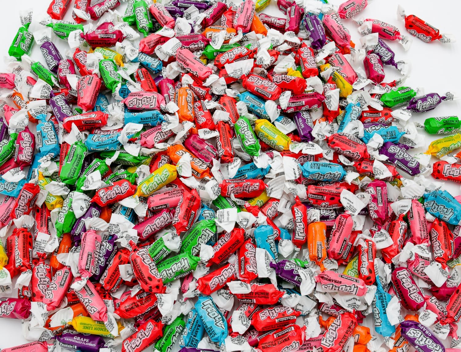 Amazon.com : TOOTSIE FROOTIES Candy 5 lb Assorted (10 Flavors ...