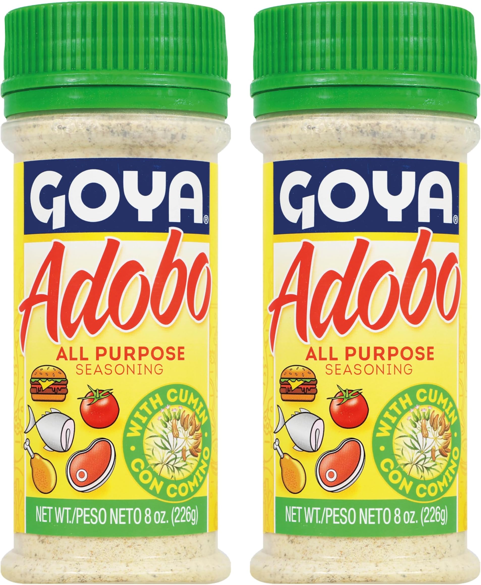 Amazon.com : Adobo All Purpose Seasoning Light with Pepper by Goya ...