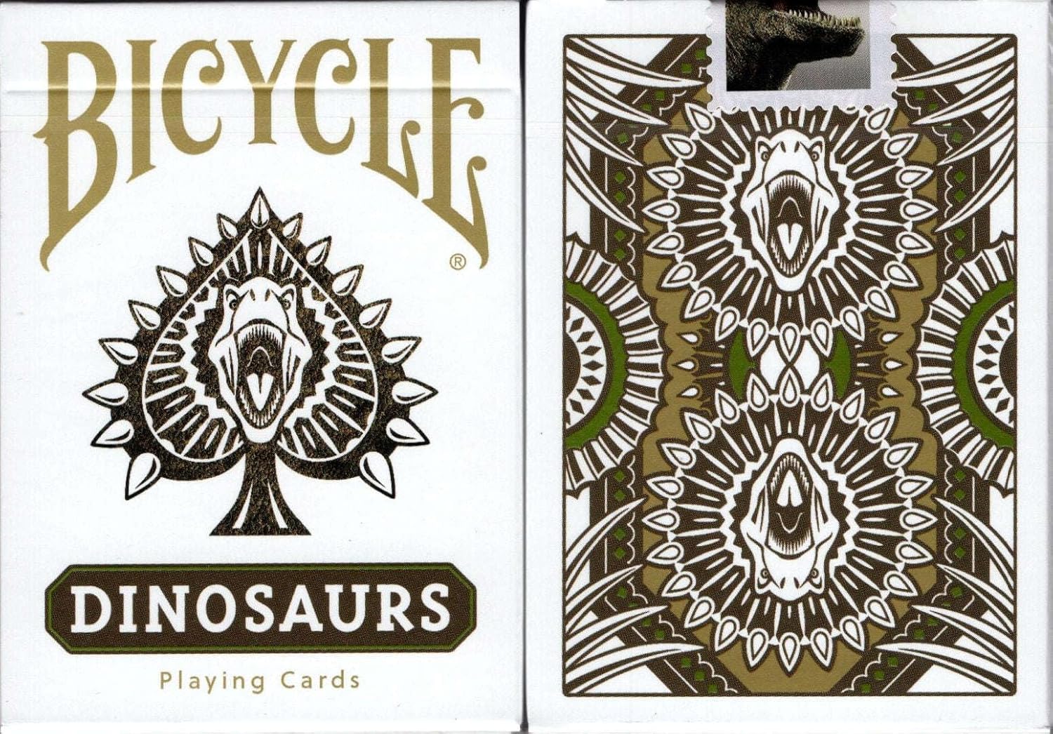 Amazon.com: Dinosaur Bicycle Playing Cards: Limited Edition Deck for ...