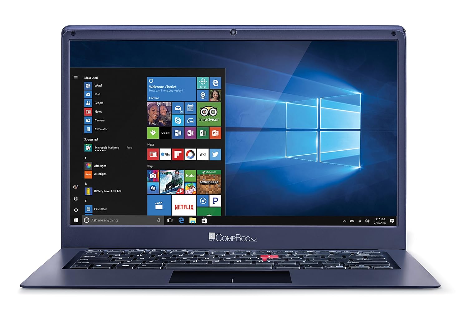 iBall CompBook Exemplaire Atom 14-inch Laptop (4GB/32GB/Windows 10 ...