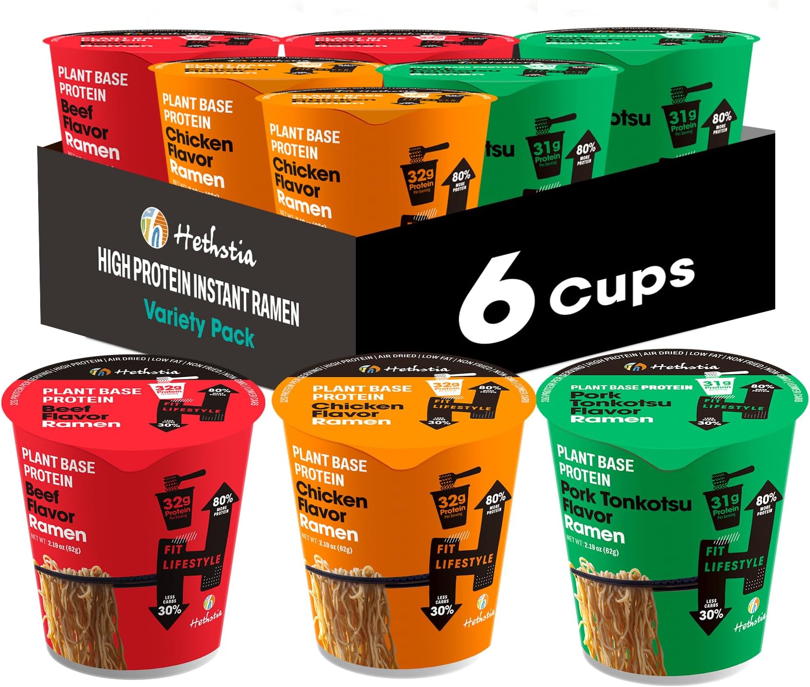 Amazon.com : RAMEN EXPRESS Hotter and Spicier Flavor Ramen Cup Noodle ...