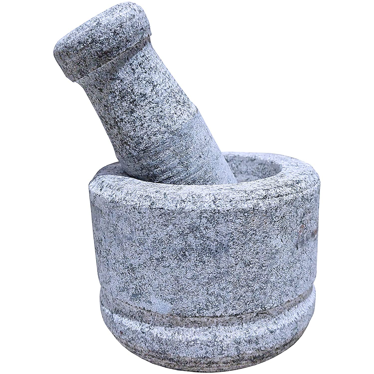 Thanshi Mortar and Pestle Set for Spices, Okhli Masher, Khalbatta Stone ...