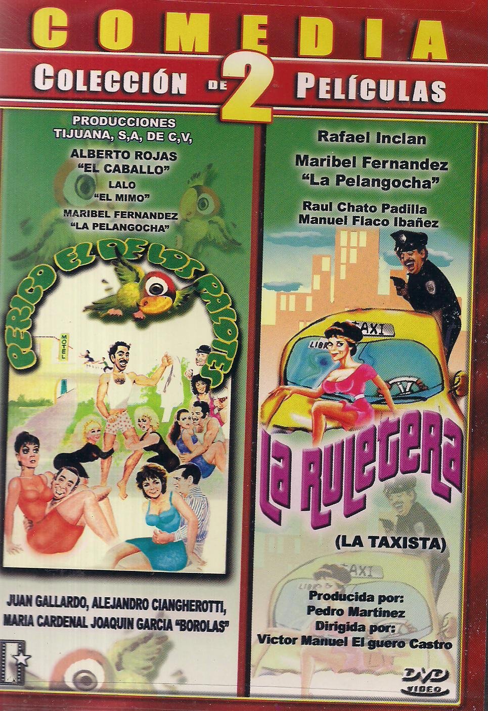 Amazon.com: COMEDIA 2PACK:LA RULETERA/PERICO EL DE LOS PALOTES : Movies ...