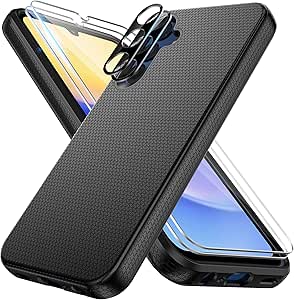 Amazon.com: Xusgluv for Samsung Galaxy A15 5G Case: Dual Layer Protective Cell Phone Cover Heavy ...