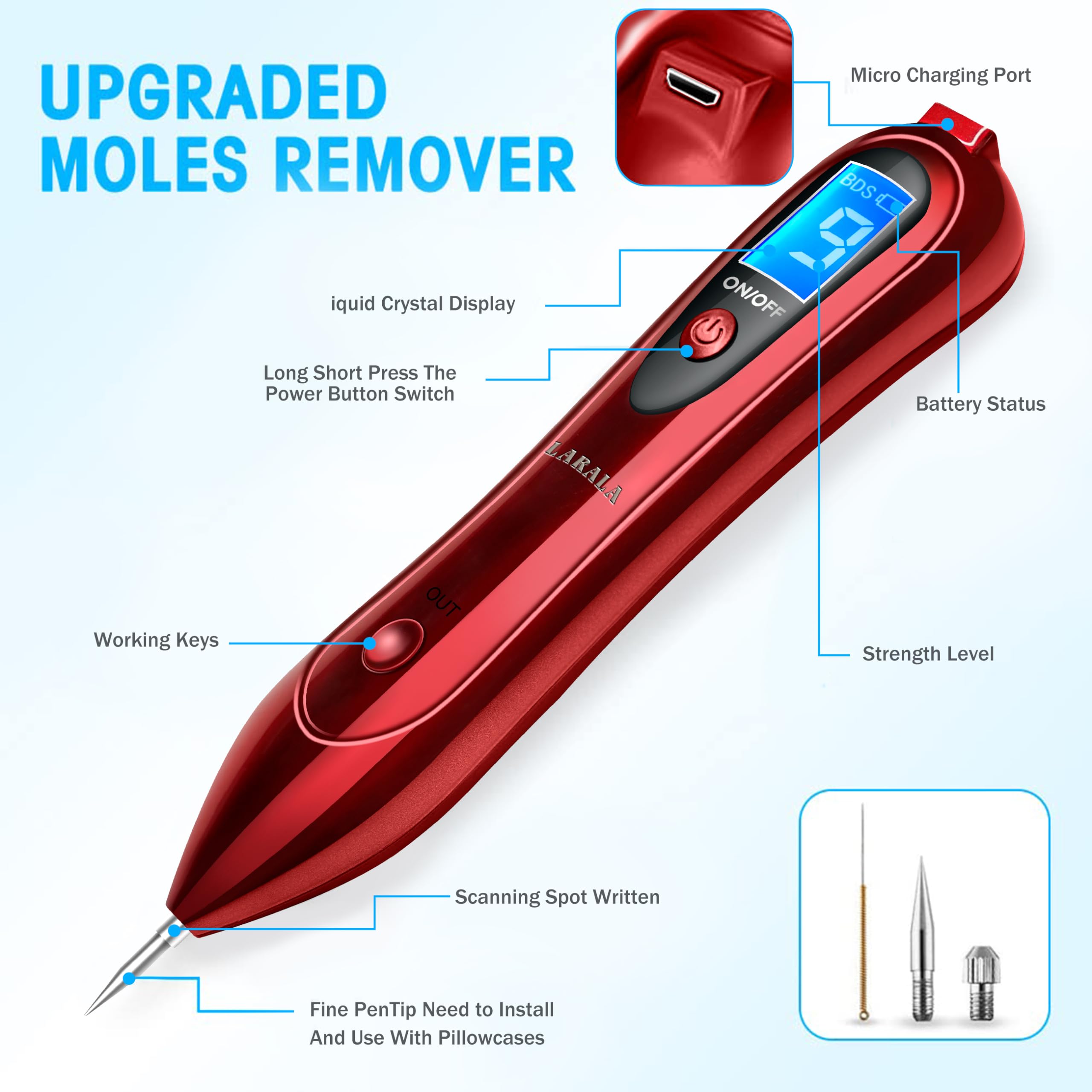 Skin Tags Removal Pen Mole Removal Pen, 9 Strengths, FDA Approved ...