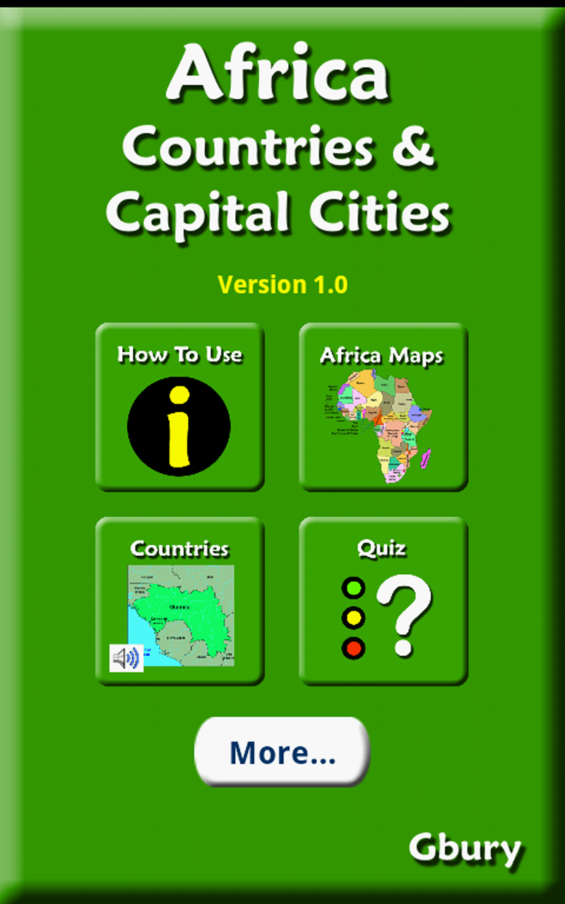 Map Of Africa Quiz Game