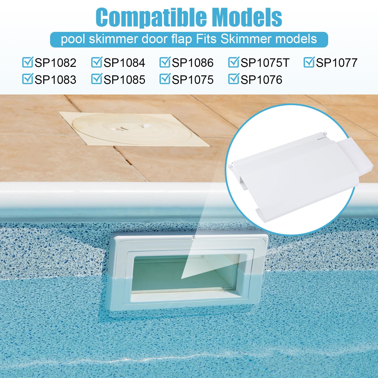 Plastic Weir Door Hayward 8926 Replacement Hayward 8926 Skimmer Weir ...