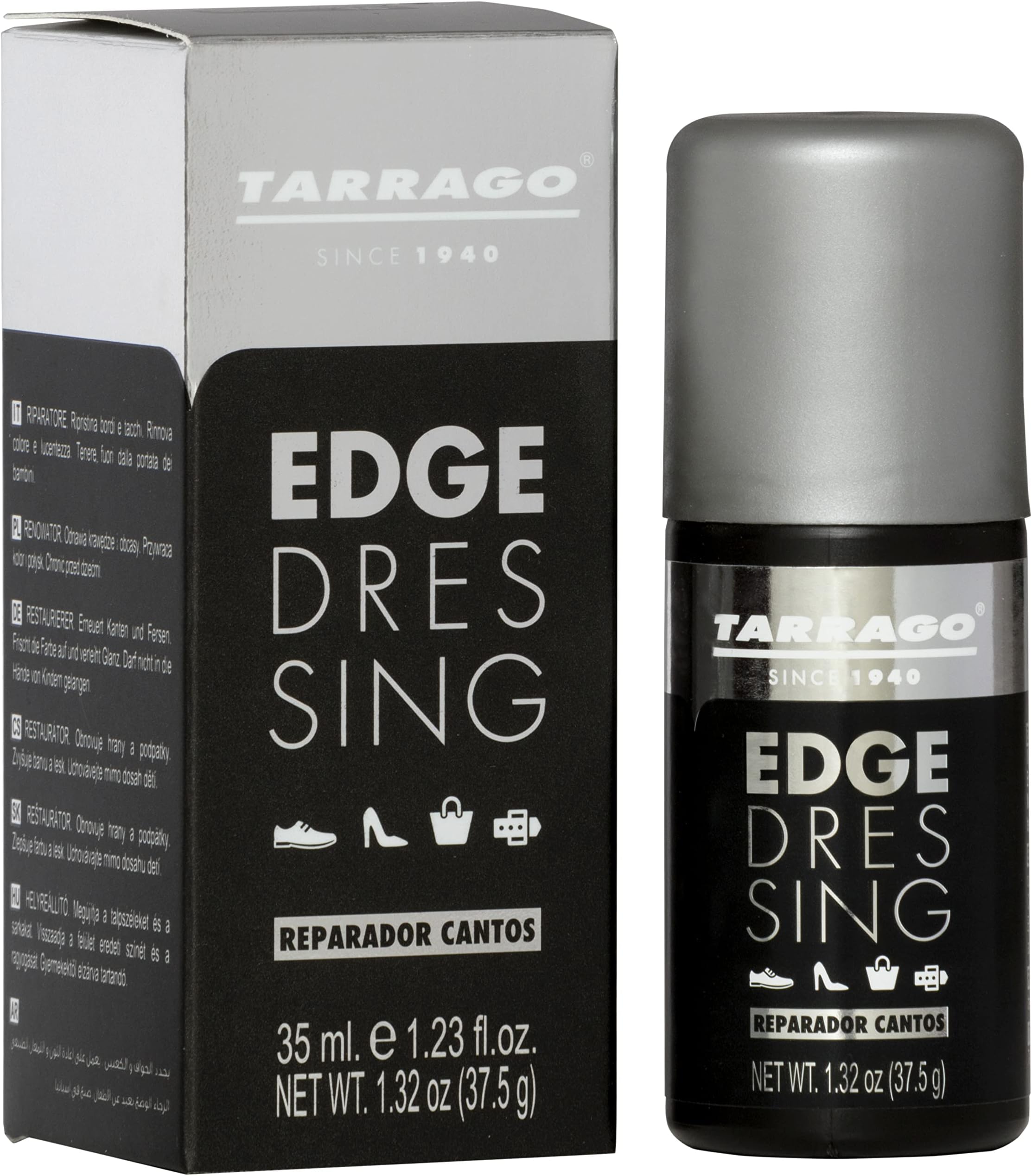 Amazon.com: Tarrago Edge Dressing Shoe Dye - 35 ml Sole & Heel Edge ...