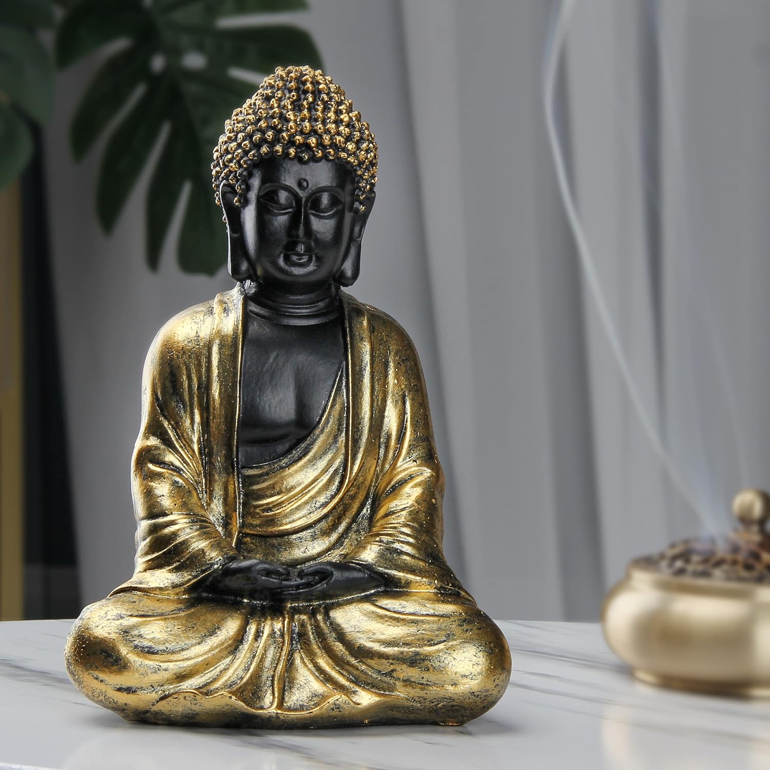 Leekung Estatuas de Buda para el hogar, estatua de Buda para habitación ...