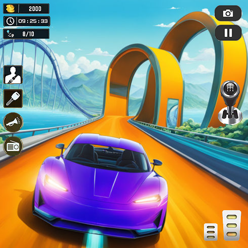 Mega Ramp Car Stunt Racing Adventure - Extreme Ramps Car Games 3D - App ...