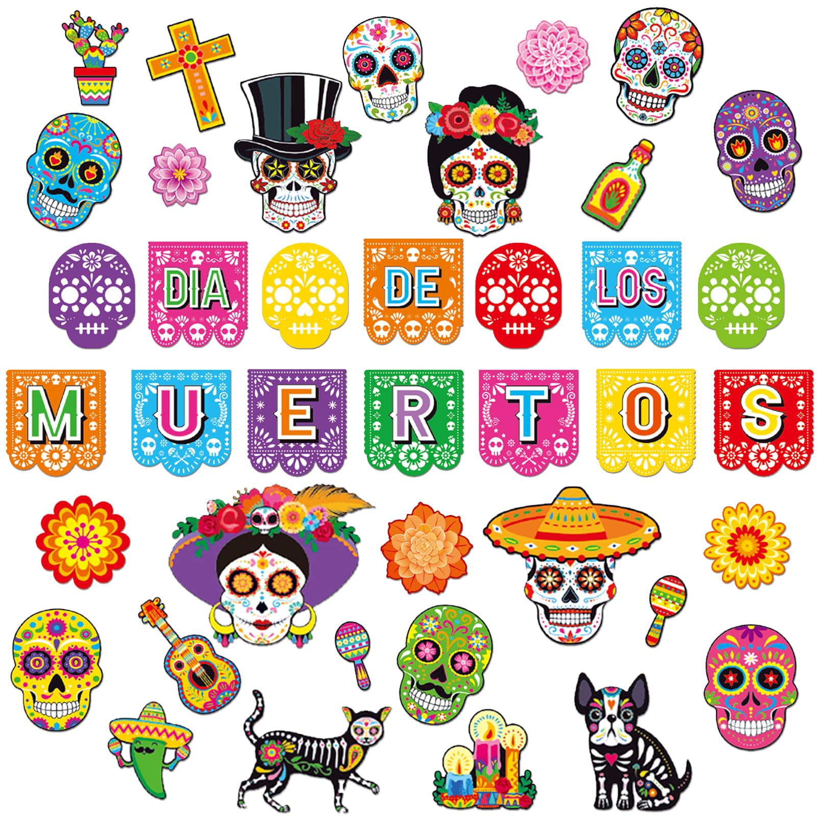 Snapklik.com : Day Of The Dead Decorations - Day Of The Dead Bulletin ...