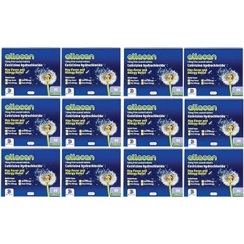 Allacan Cetirizine Hayfever Allergy Tablets (30 Tablets x 30 Packs ...
