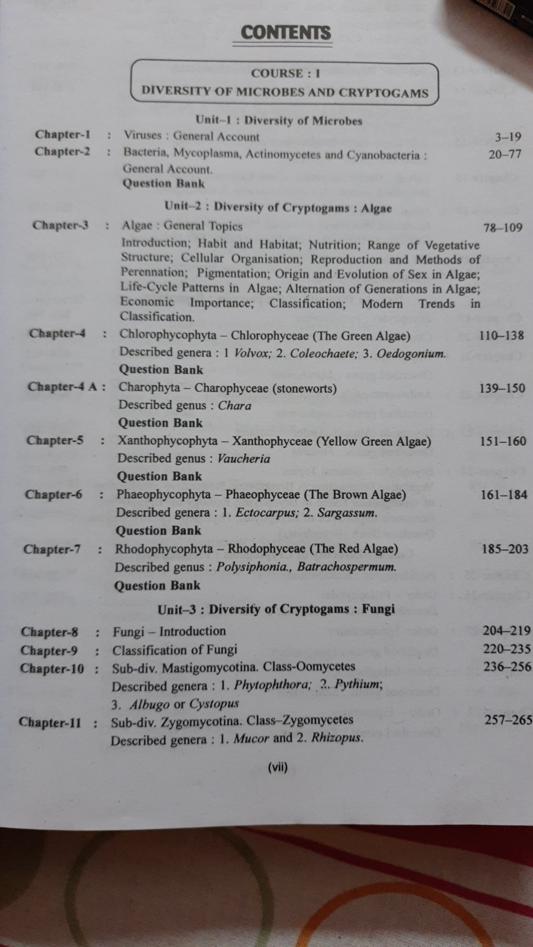 Botany For Degree Students - 1 (B.Sc.) : Pandey B.P.: Amazon.in: Books
