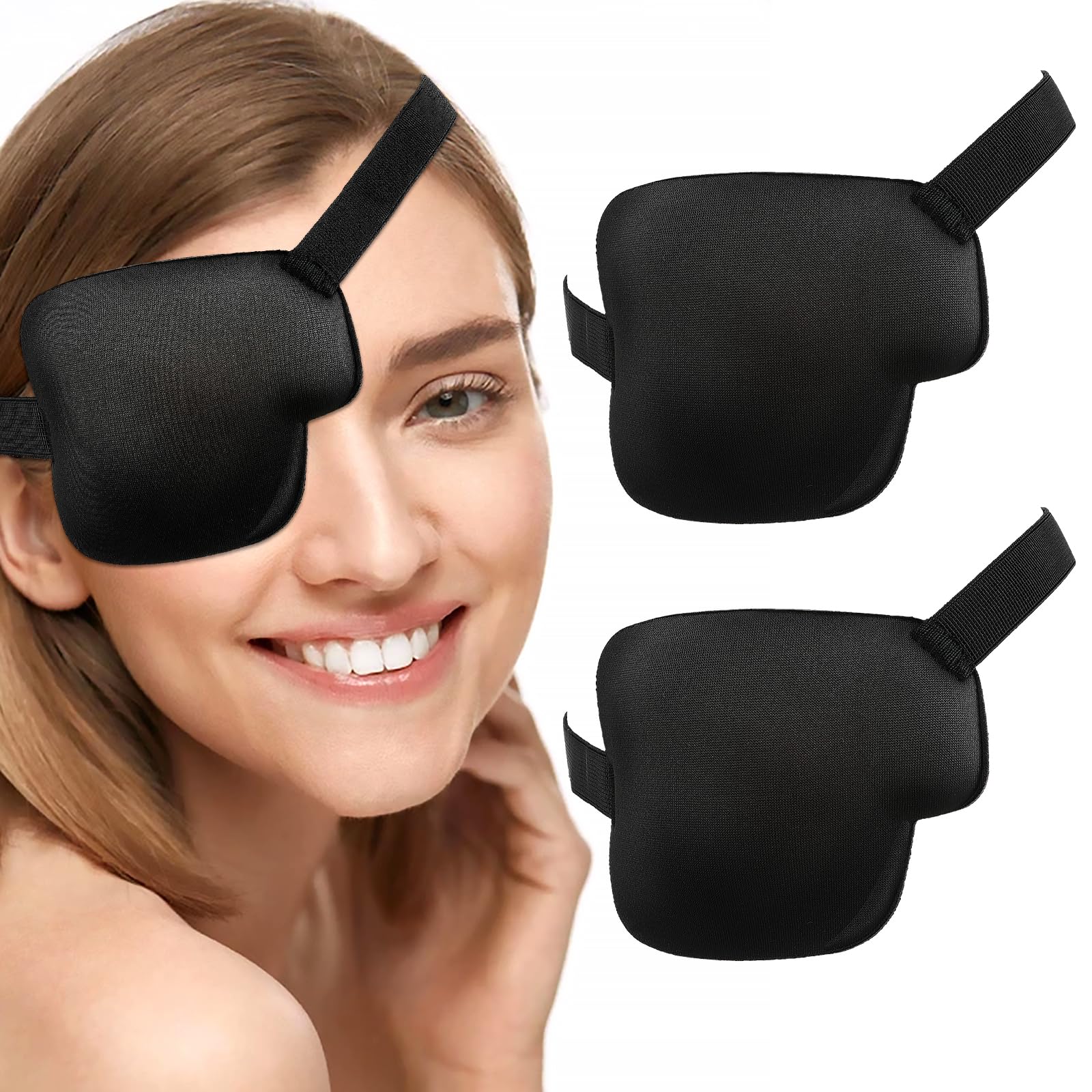 Amazon.com : 2PCS Medical One-Eyed Patches for Adults Teenager Eye ...