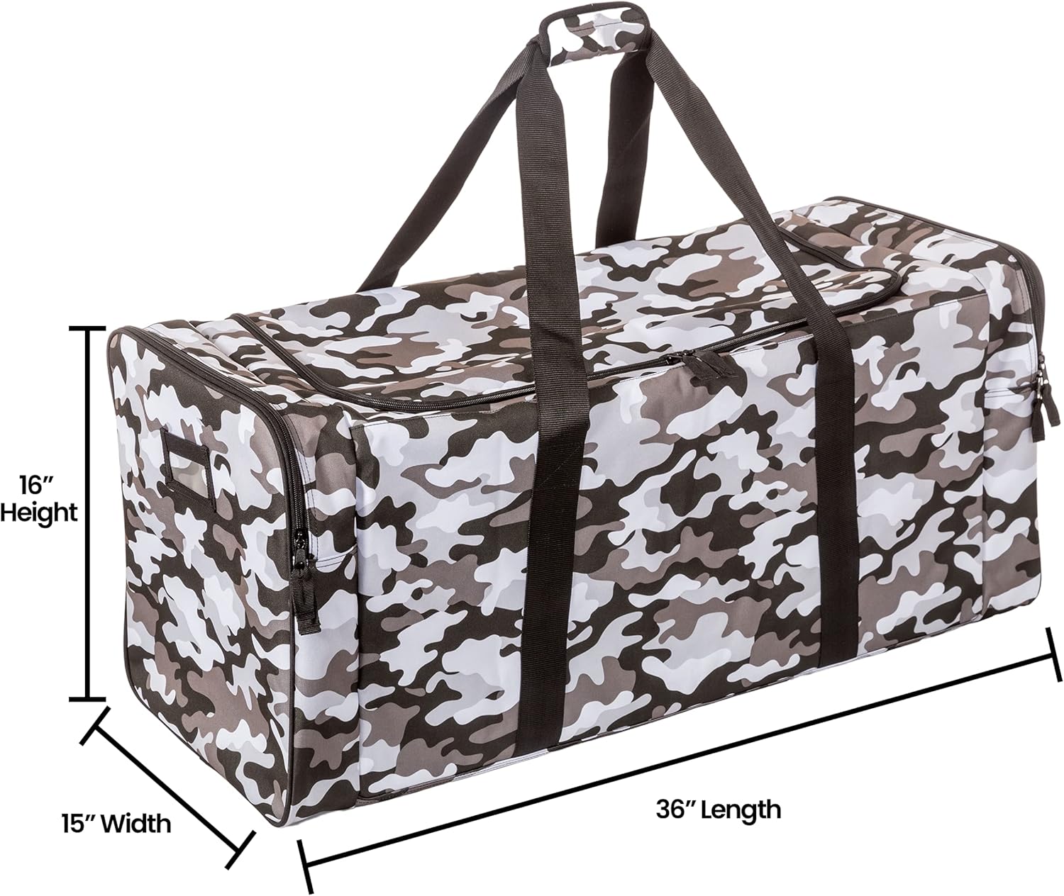 Jetstream Heavy Duty Multi Pocket Durable Sports Gym Equipment Travel ...