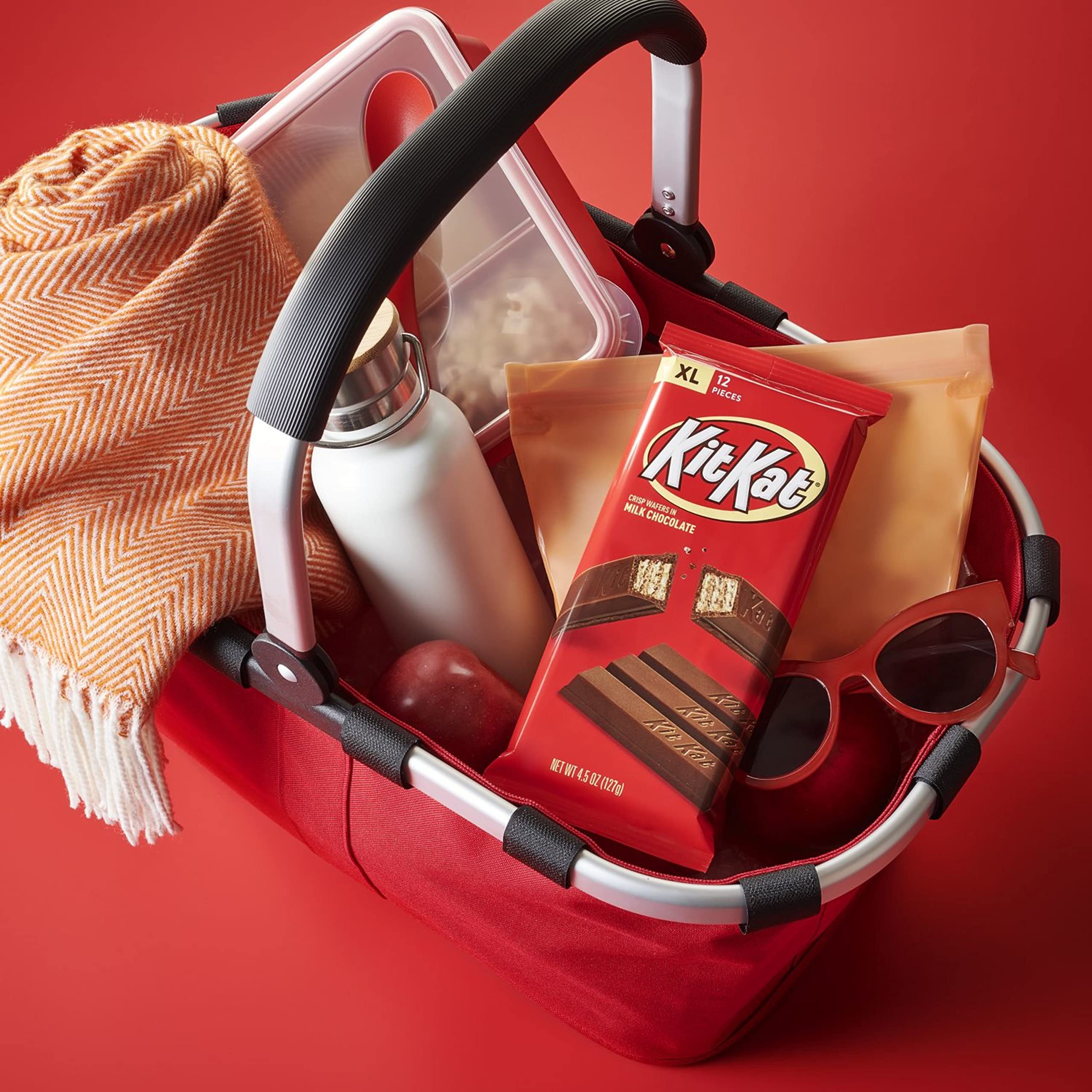 Buy KIT KAT Milk Chocolate Wafer Extra Large Candy, Individually ...