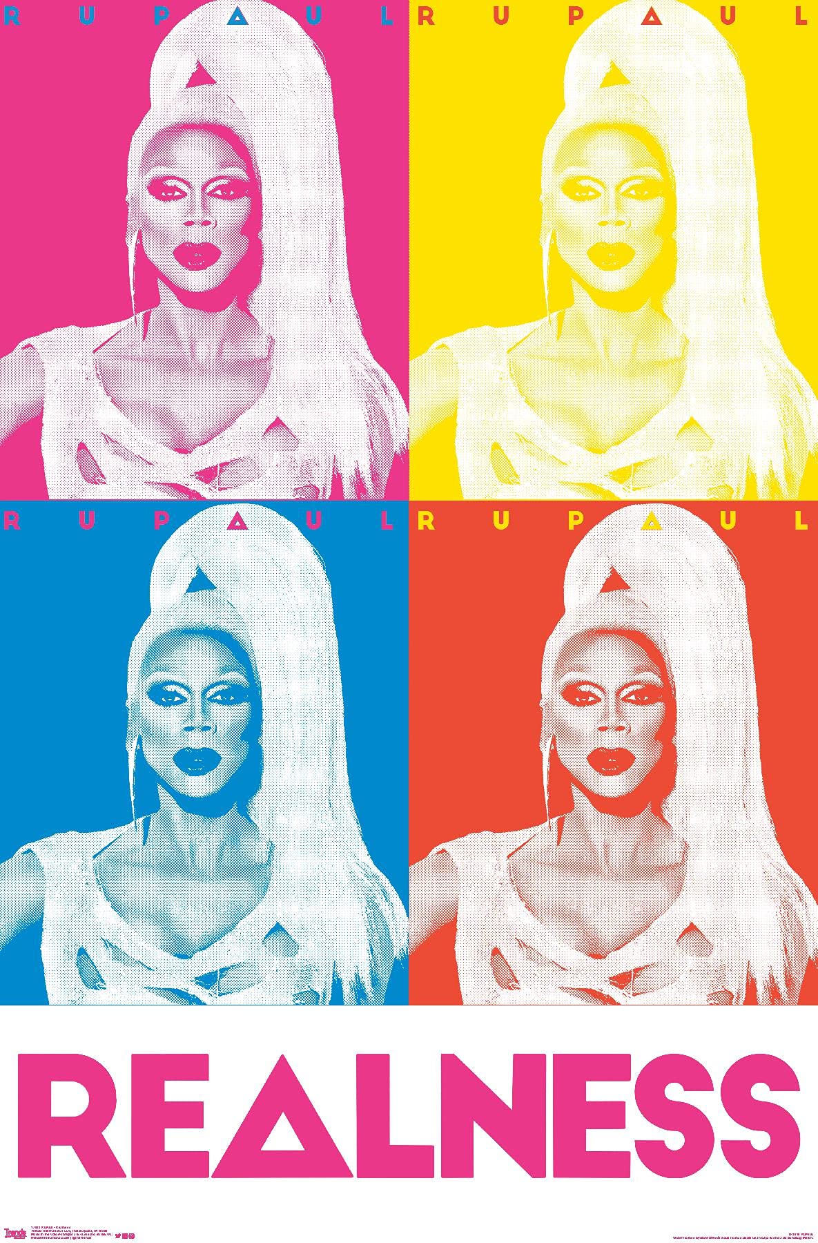 Amazon.com: Trends International RuPaul - Realness Wall Poster, 22.375 ...