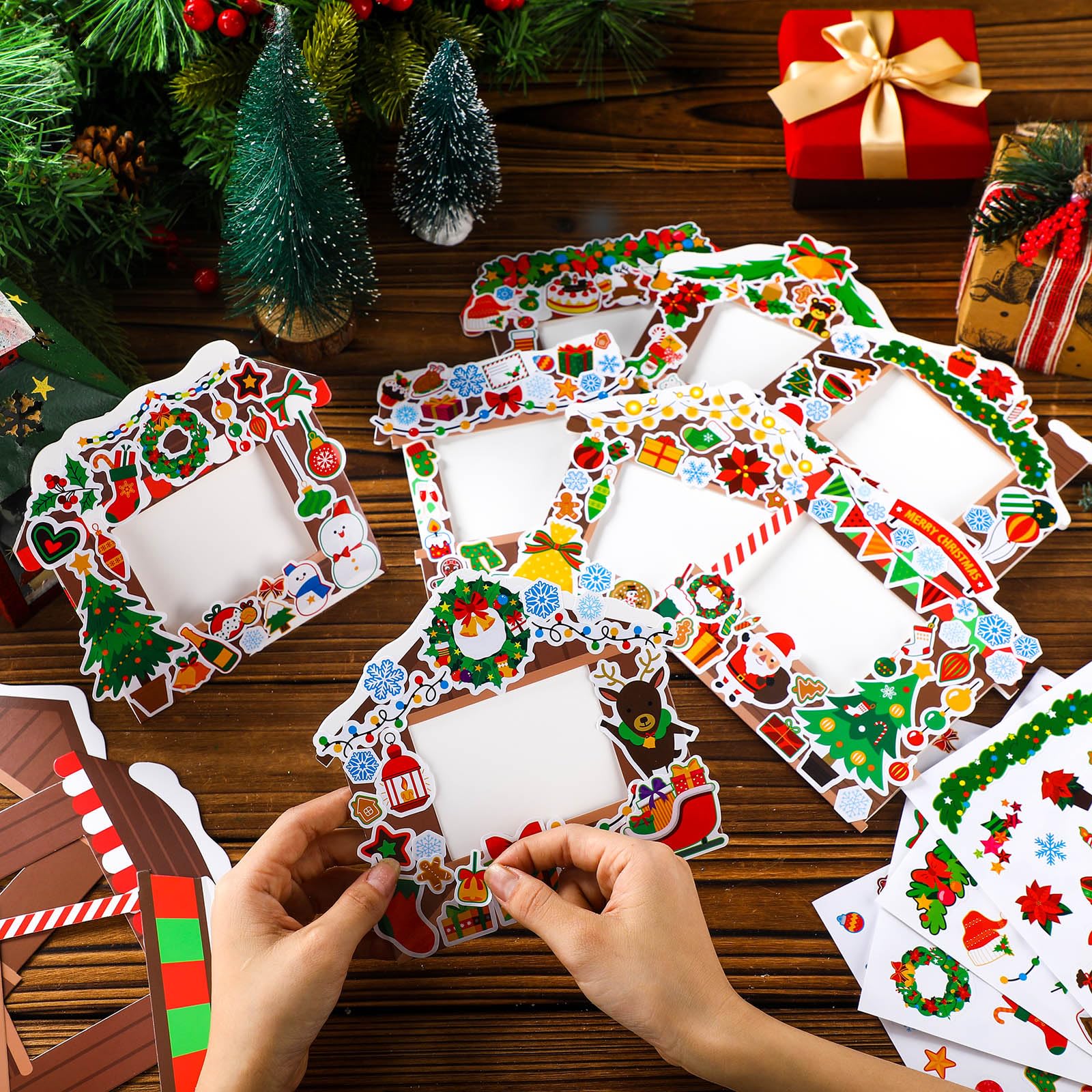 Christmas Handmade Frames How To DIY Picture Frames Into Vintage