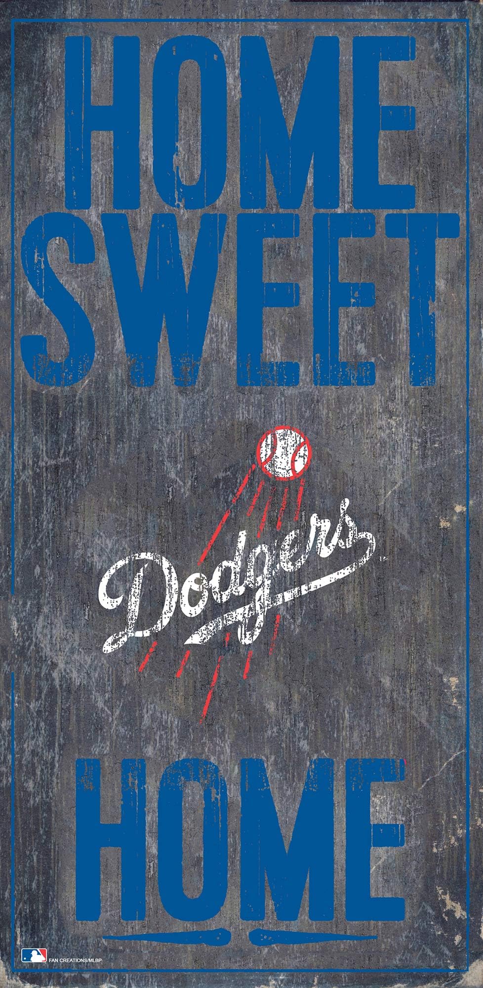 Amazon.com : Dodgers 12" Baseball Shaped Sign : Sports & Outdoors