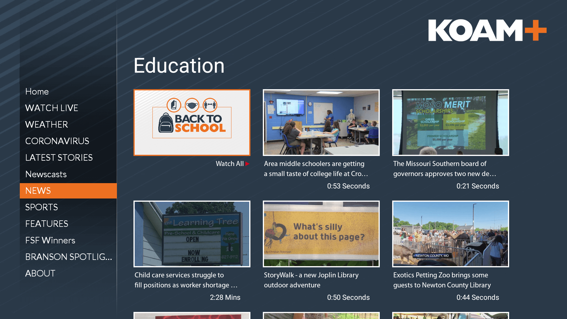 KOAM+ News Now - App on Amazon Appstore