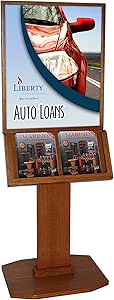 Amazon.com : Wood Poster Stand, Poster Display, Sign Holder, Sign Stand ...