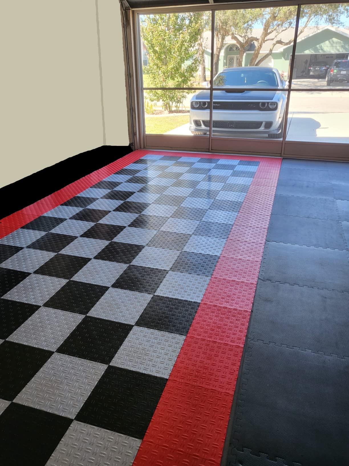 $27/mo - Finance Big Floors GarageTrac Diamond, Durable Copolymer ...