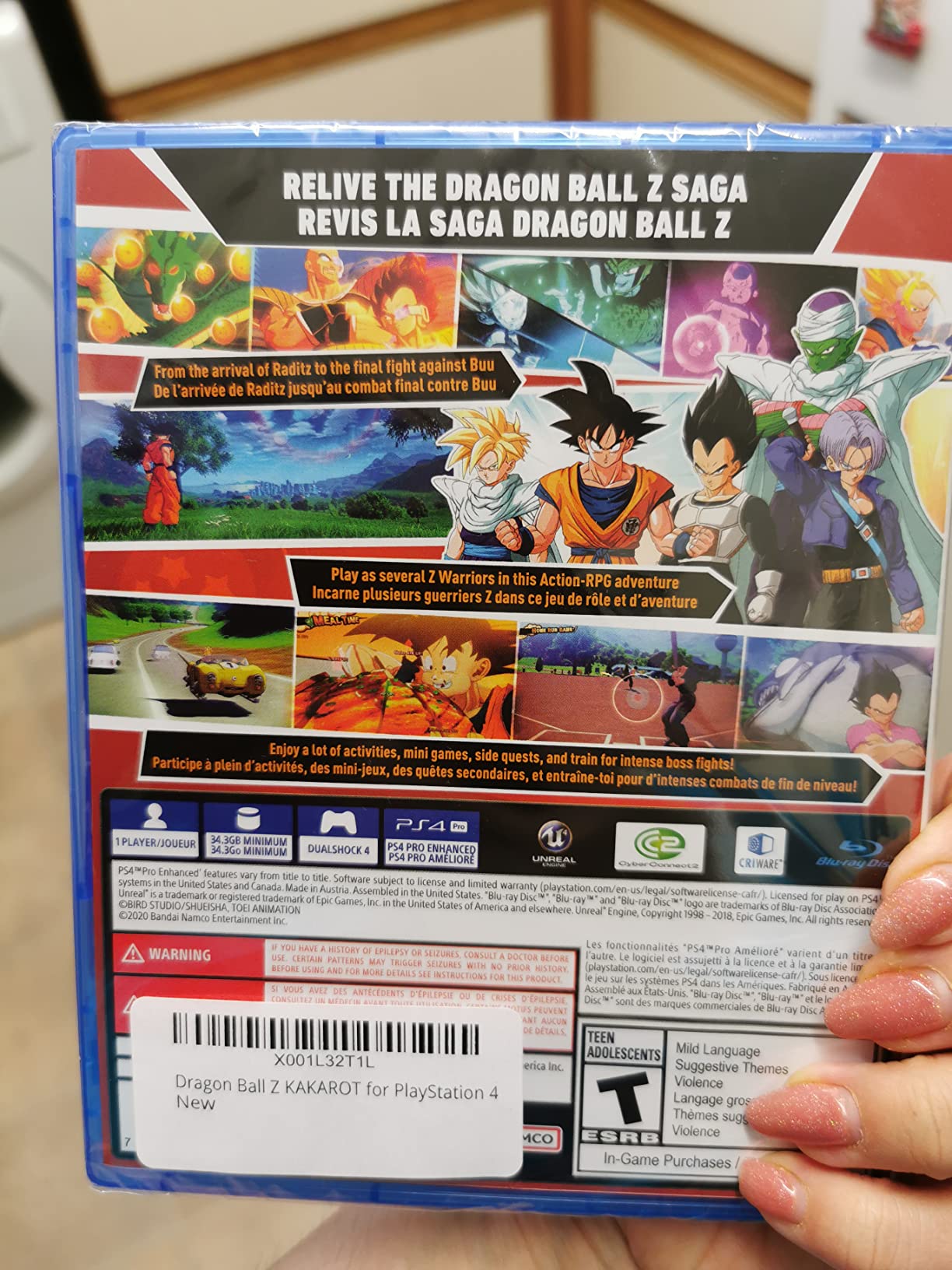 Dragon Ball Z KAKAROT for PlayStation 4 : Amazon.co.uk: PC & Video Games