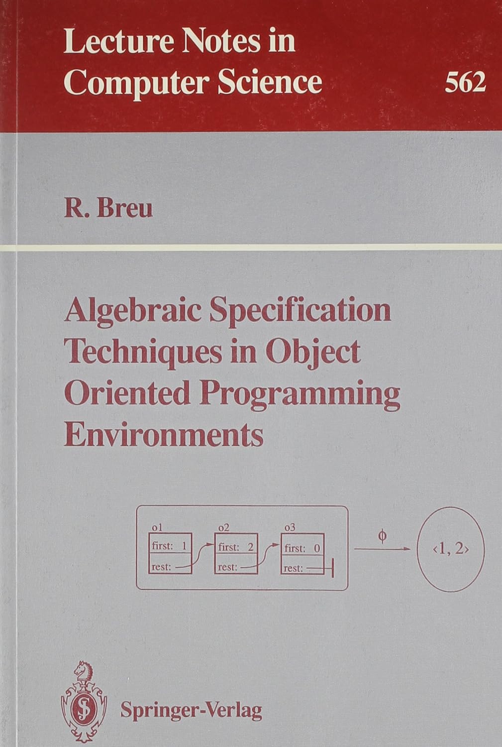 Algebraic Specification Techniques In Object Oriented Programming