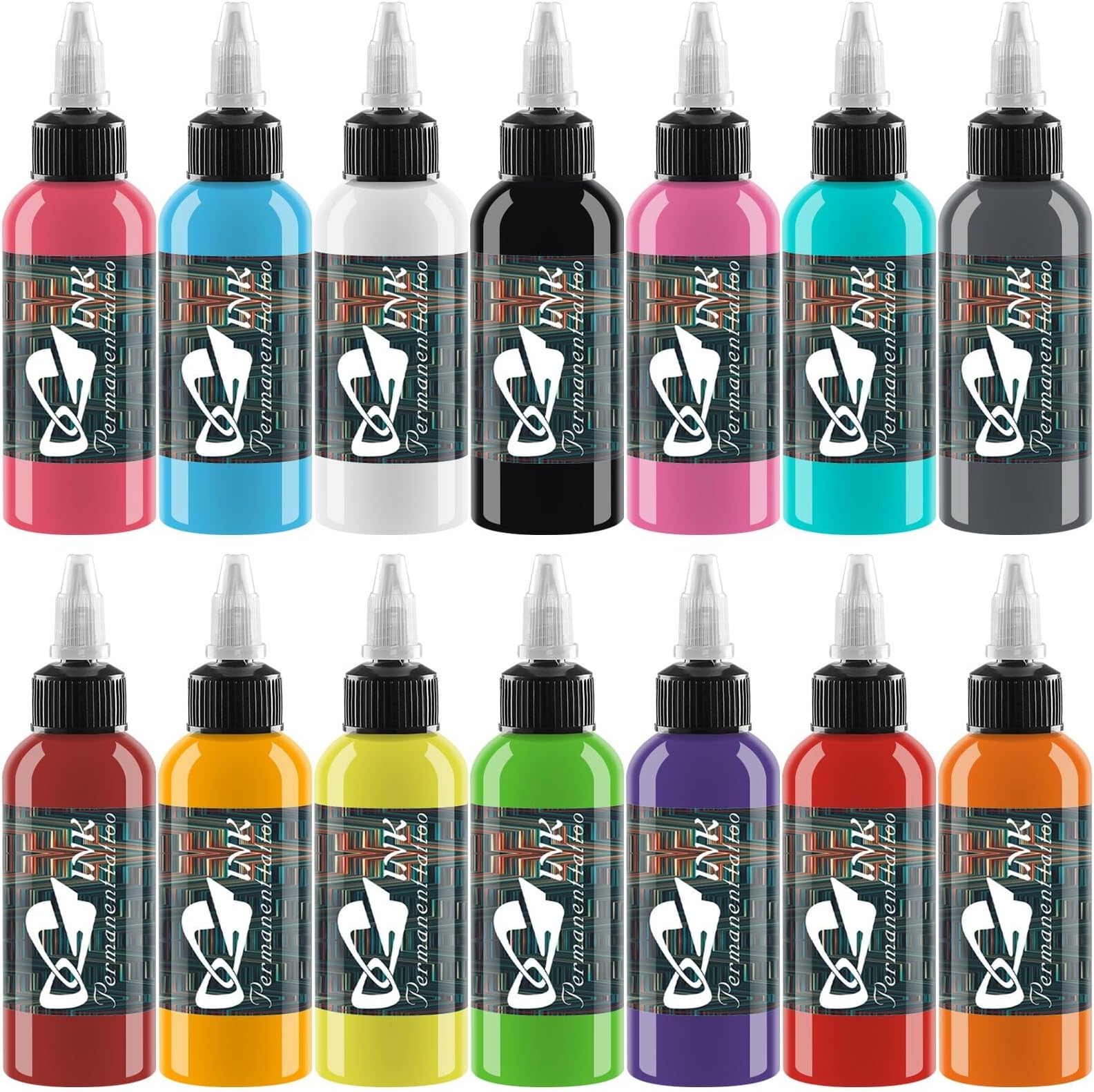 Amazon.com: Industry Ink - 12 Color Primary Set (0.5 Oz) - Made in The ...