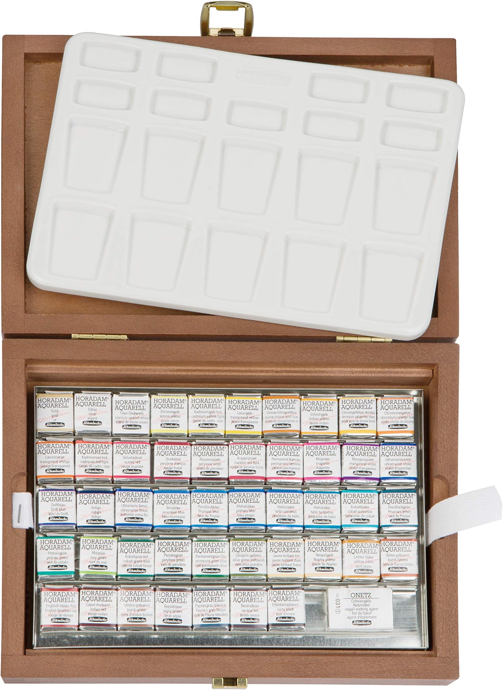 Amazon.com: Schmincke - HORADAM® AQUARELL Premium Color Box with 47 ...