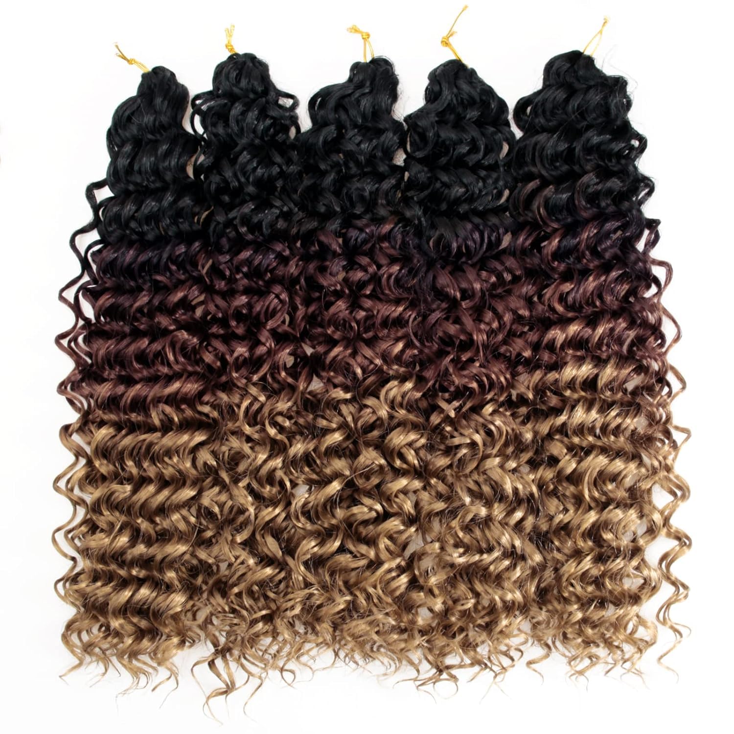 Snapklik.com : GoGo Curl Crochet Hair 18inch Water Wave Crochet Hair ...