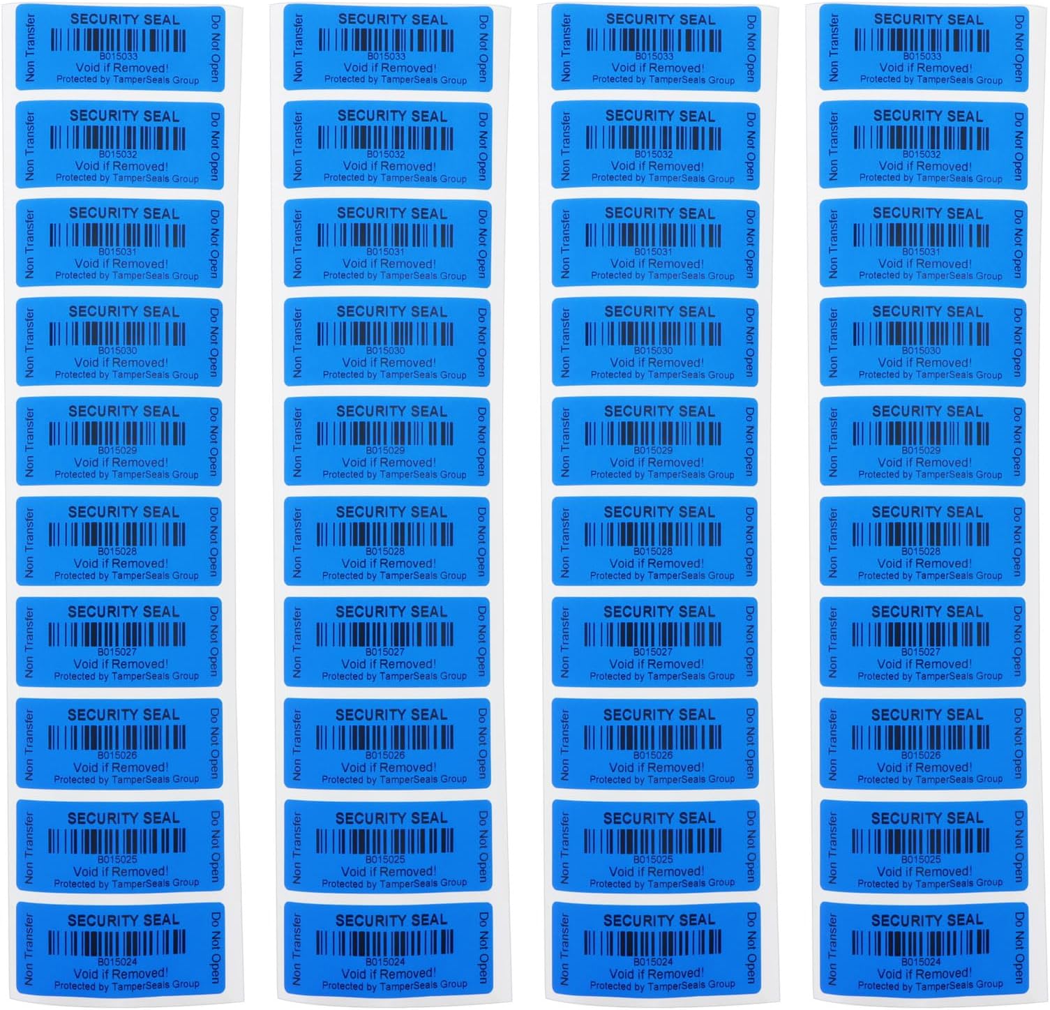 TamperSeals Group – 50pcs Non-Transfer Tamper Proof Security "VoidOpen ...