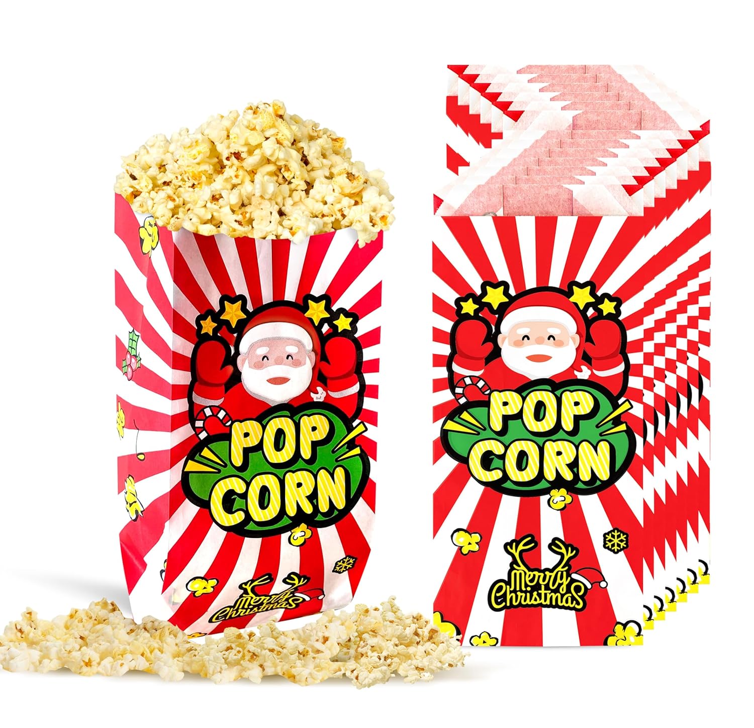Amazon.com: Popcorn Bags, 600 Pcs Paper Popcorn Bags Individual ...