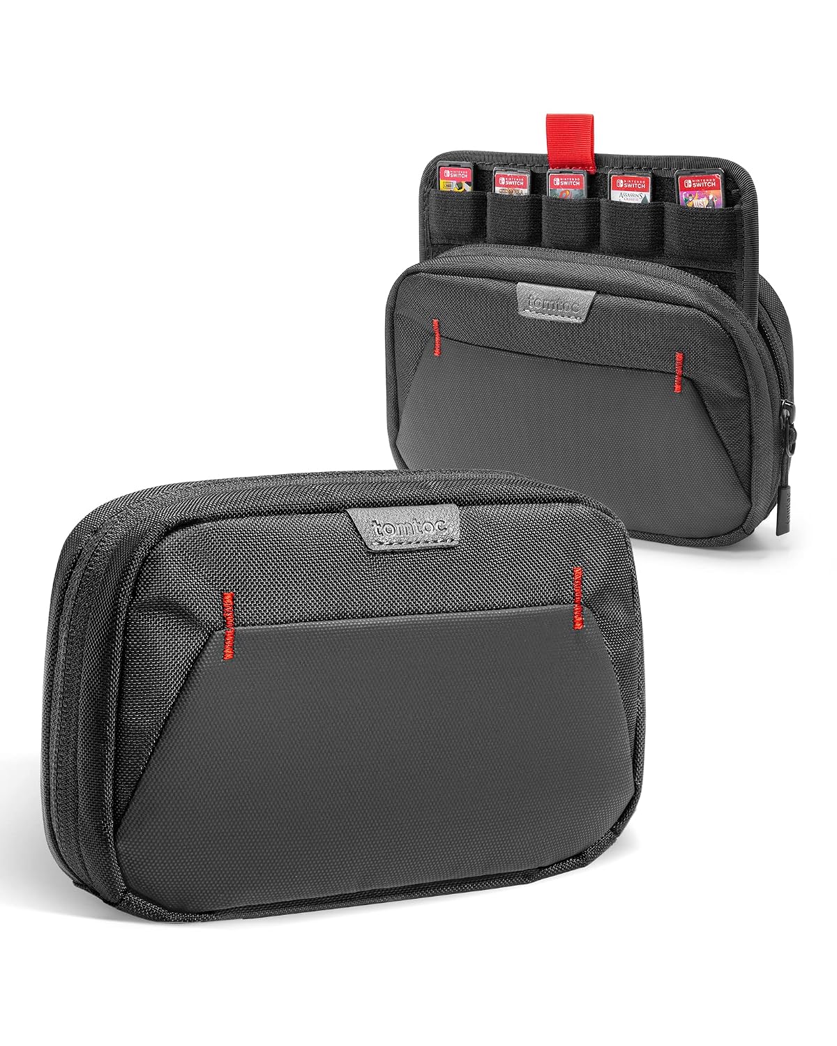 Amazon.com: tomtoc Switch Game Bag with 2 Cardboards (40 Cartridge ...