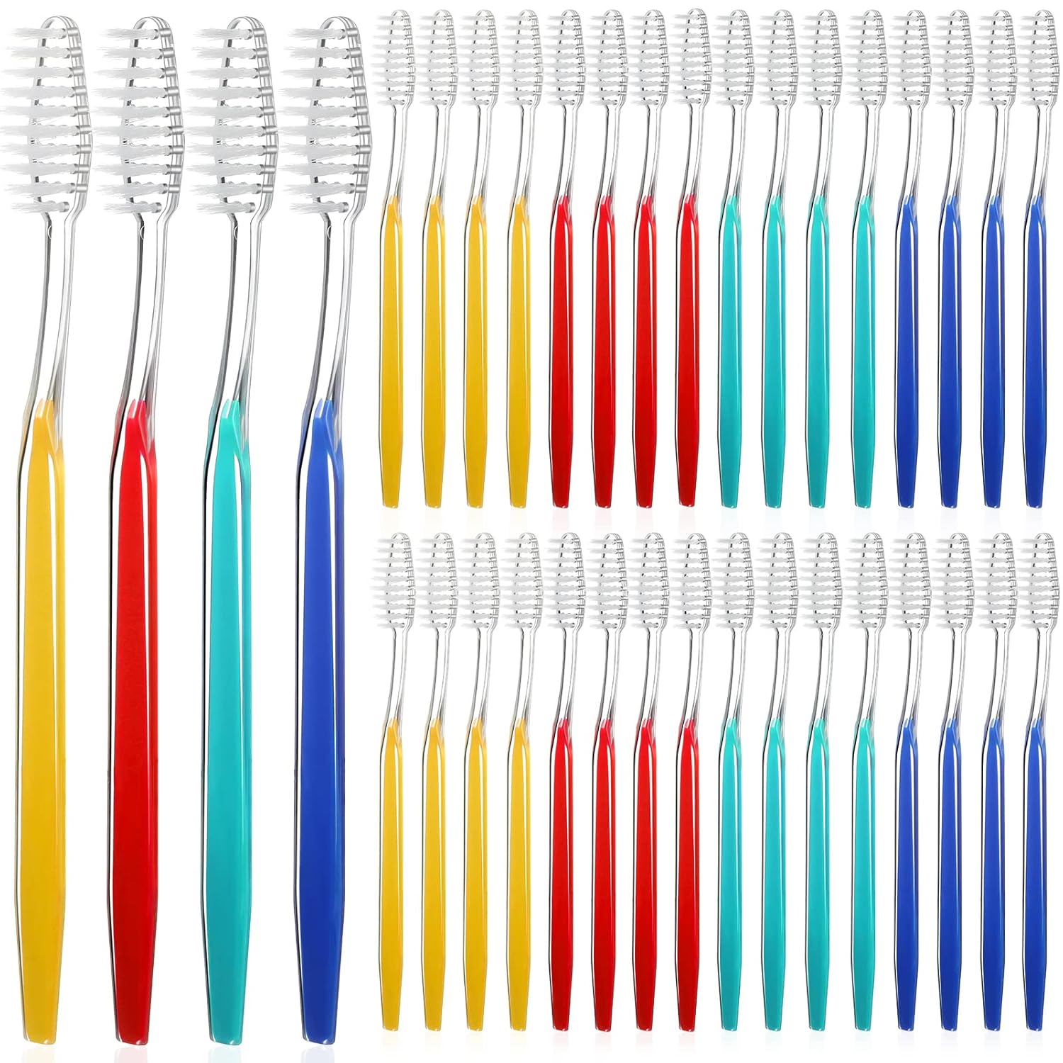 Amazon.com : Honeydak 400 Pack Disposable Toothbrushes Individually ...