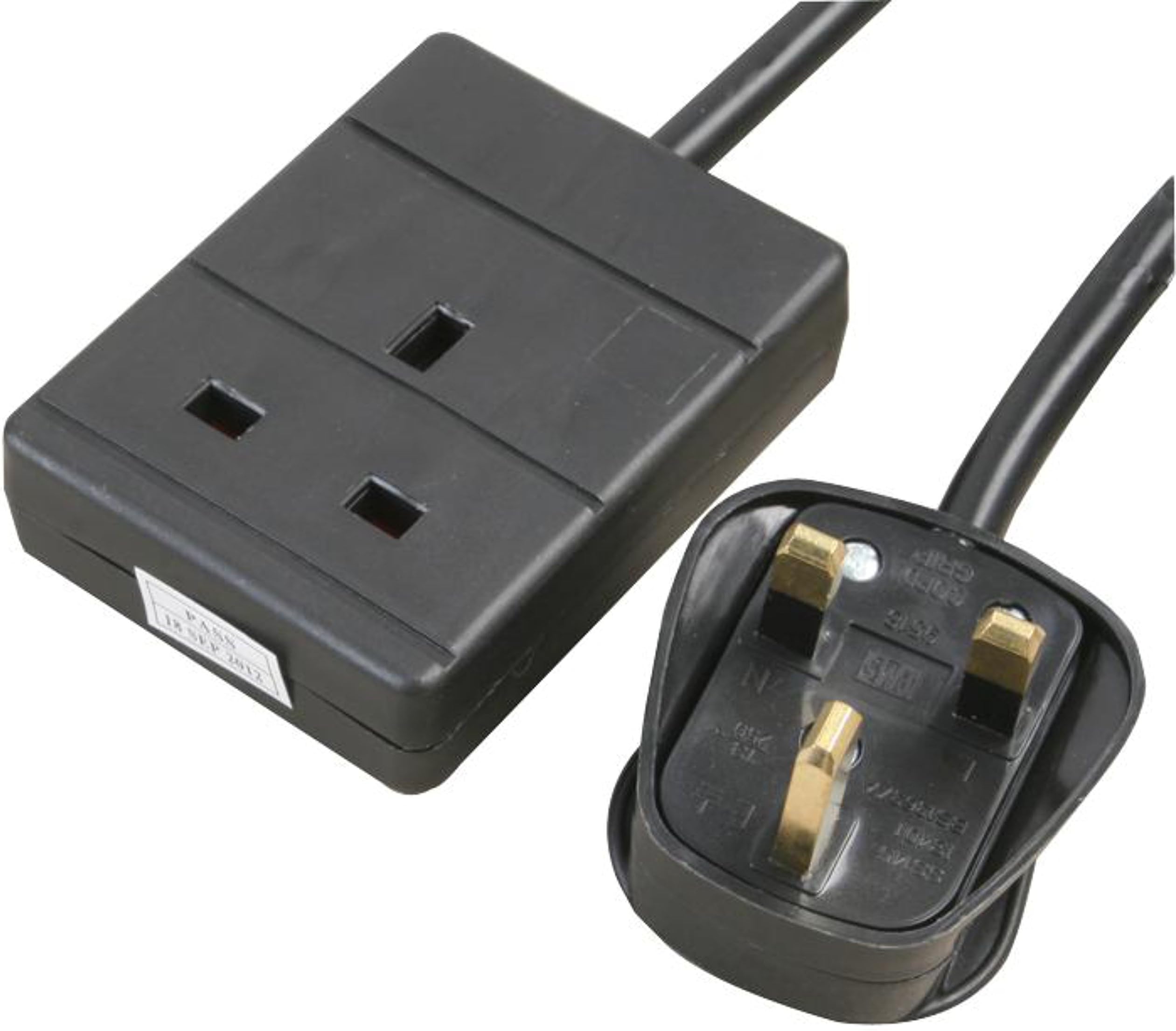 Ultra Explorer 3M Extension Lead, 13A UK Plug Extension Socket, Single ...