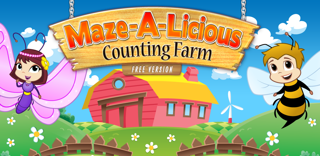 Aplicación Maze-A-Licious Counting Farm Free en Amazon Appstore