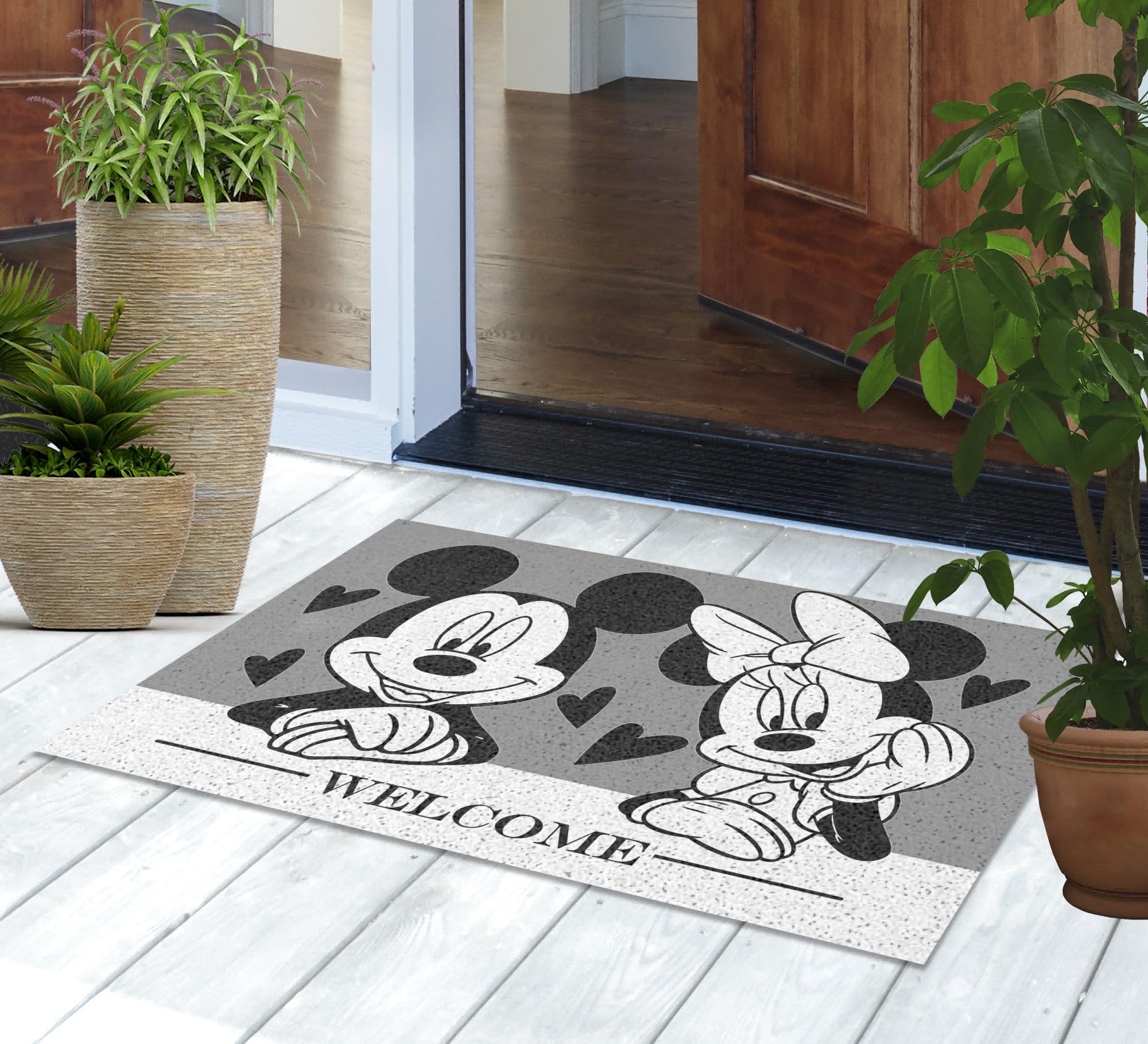 Amazon.com : J.Ehonace Mickey Mouse Rugs - Bathroom Rug, Indoor Outdoor ...