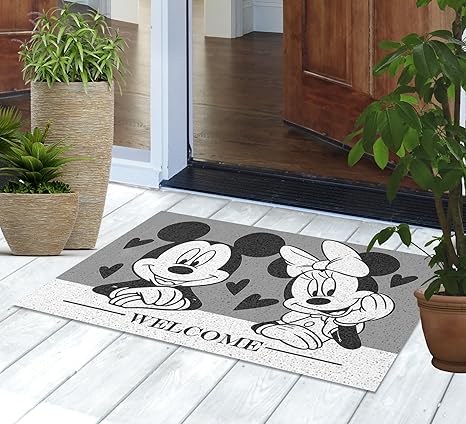 Amazon.com: SNIPSA Cute Mouse Doormat Funny Welcome Door Mat Cartoon ...
